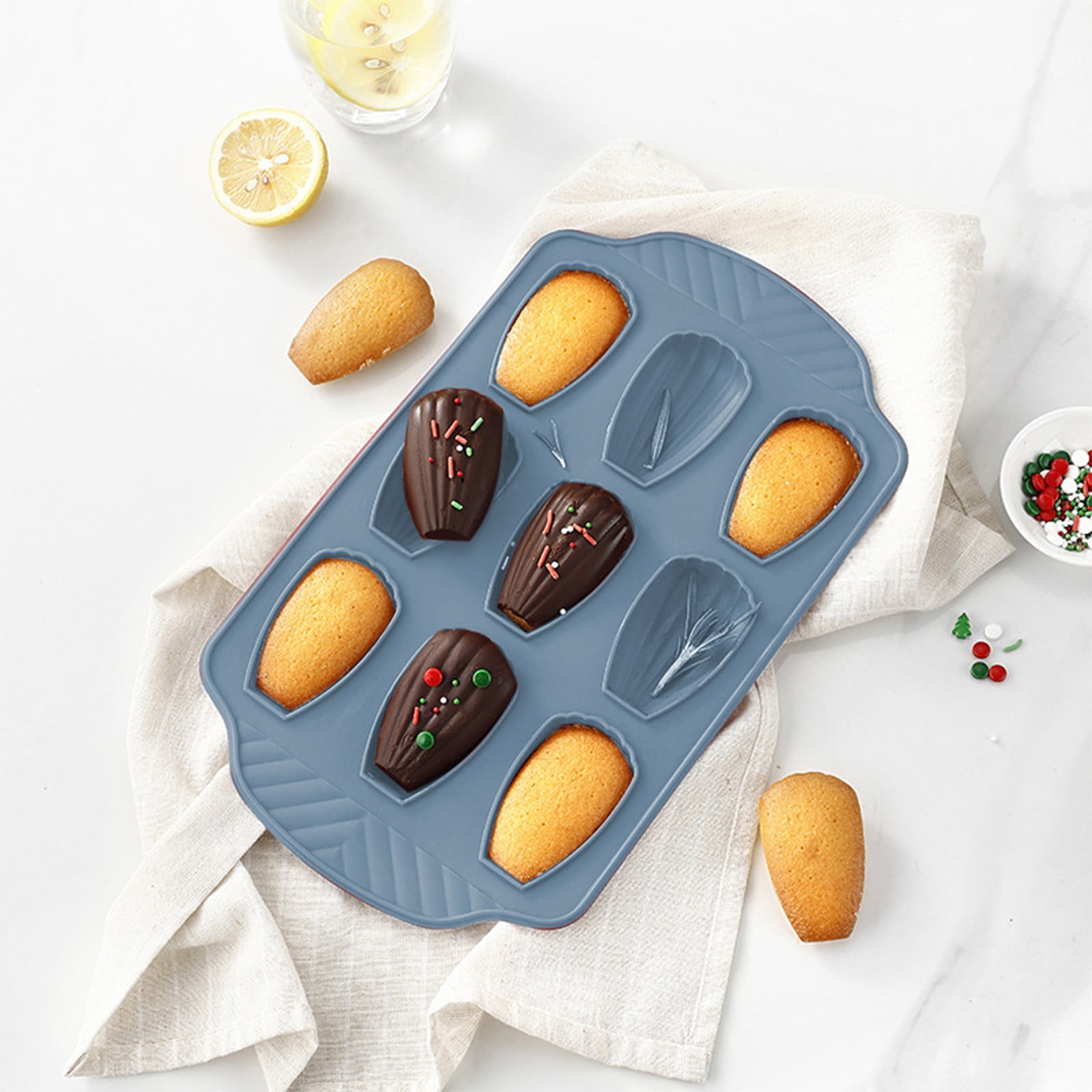 atinetok Clearance Chocolate Cake Moulds 9 Cakes Chocolate Biscuits ...