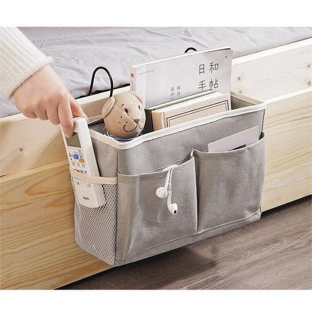 atopo Bedside Caddy Hanging Organizer for Bunk, College Dorm, Hospital ...