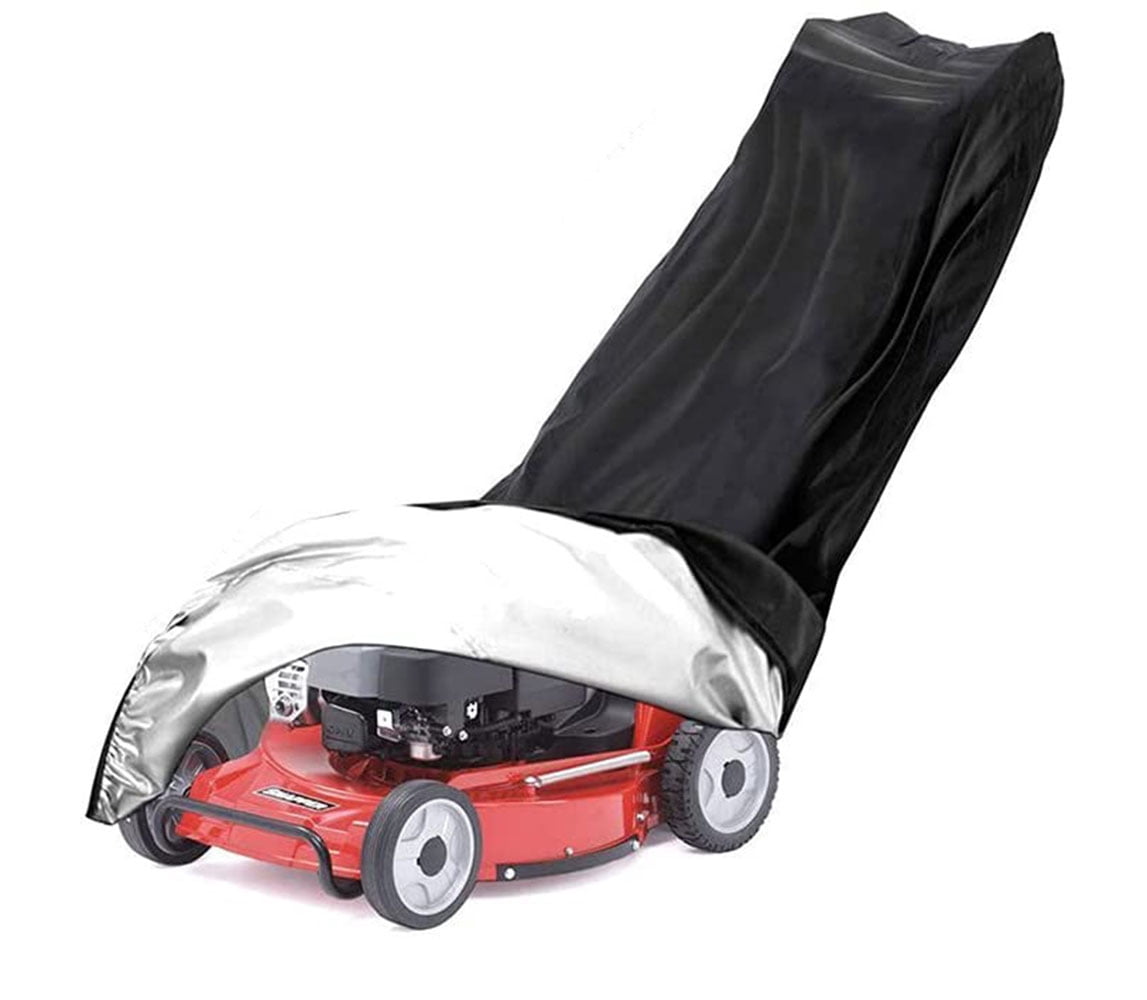 atopo Black Waterproof Heavy Duty Push Mower Covers 210D Senior Oxford ...