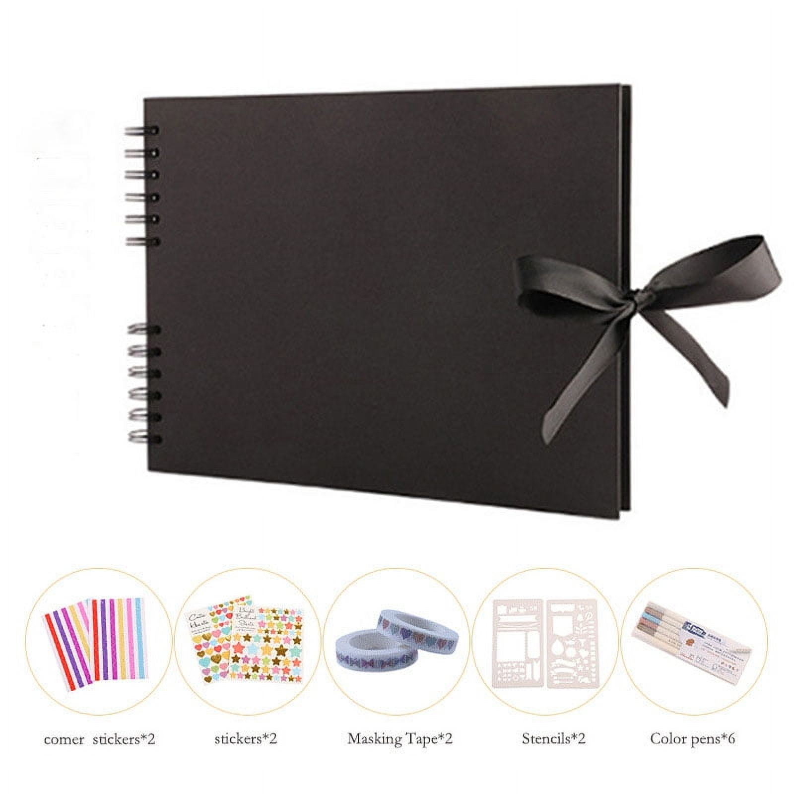 atopo DIY Photo Albums Scrapbook，11.41x8.47 Inch Extra Large Photo ...