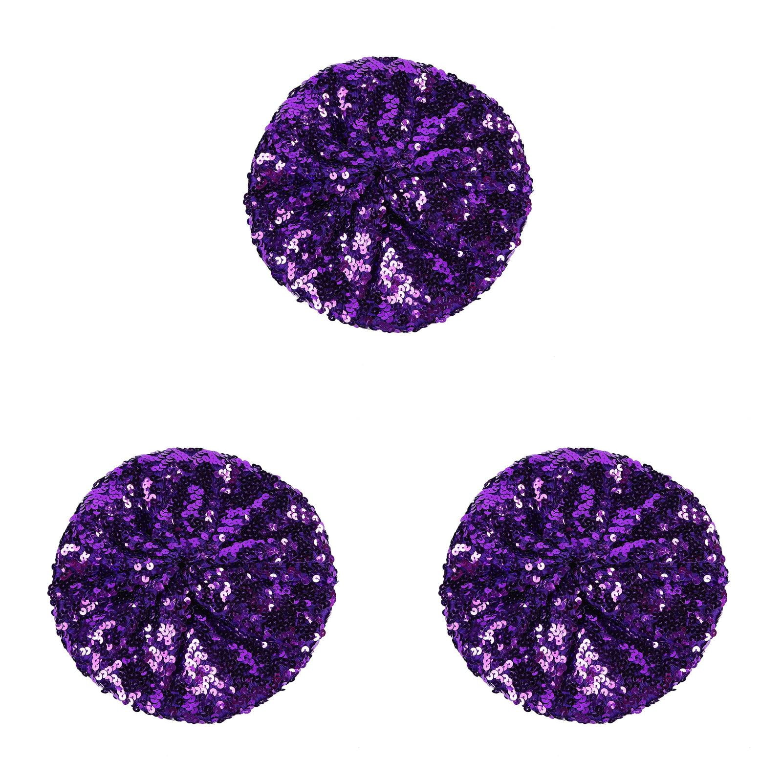 ats Women Hats Women Fashion Sparkling Sequins Large Hat Beret Colorful ...