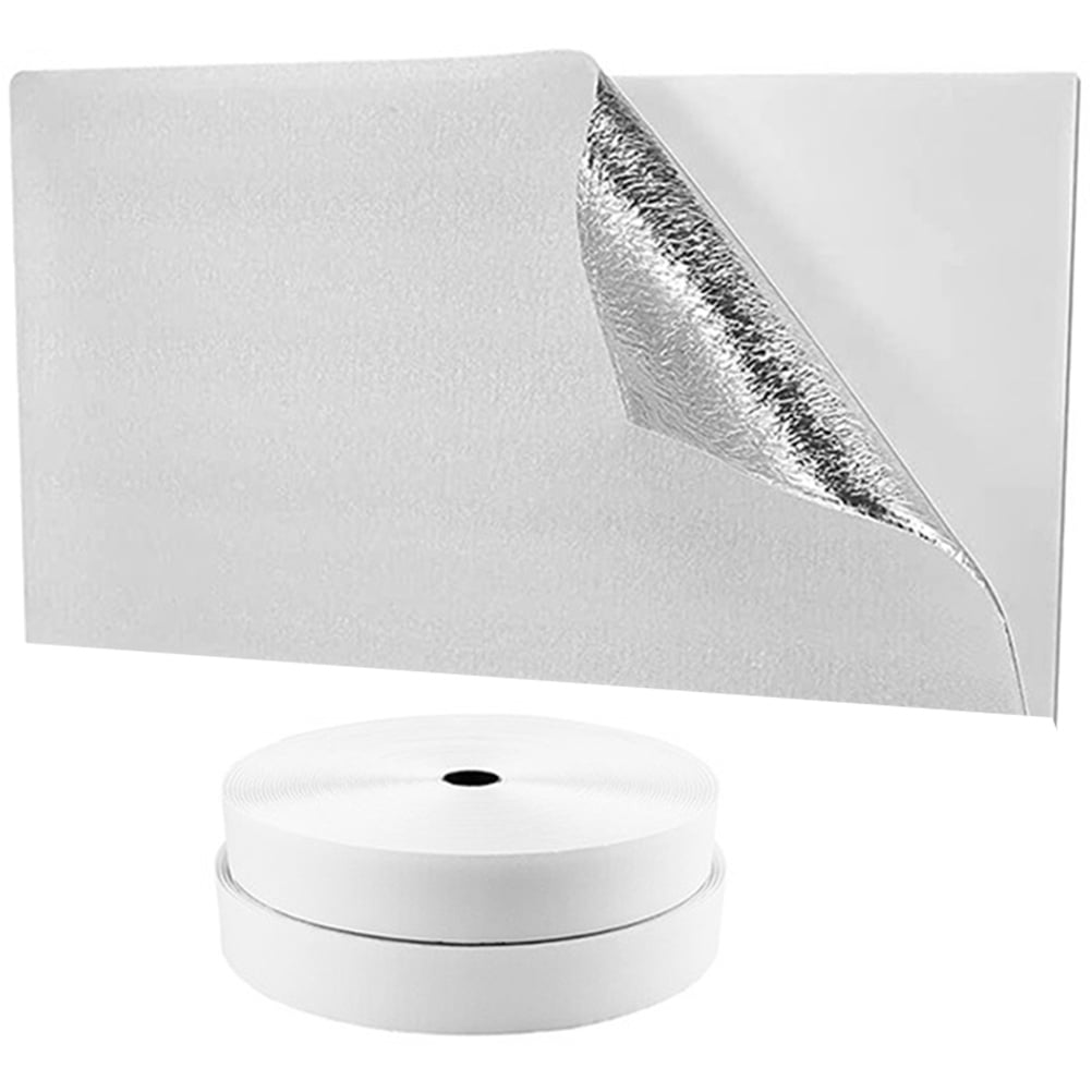 HAKIDZEL Ceiling Fan Shutter Seal Cover White 1 Set 50.79x37.4in ...
