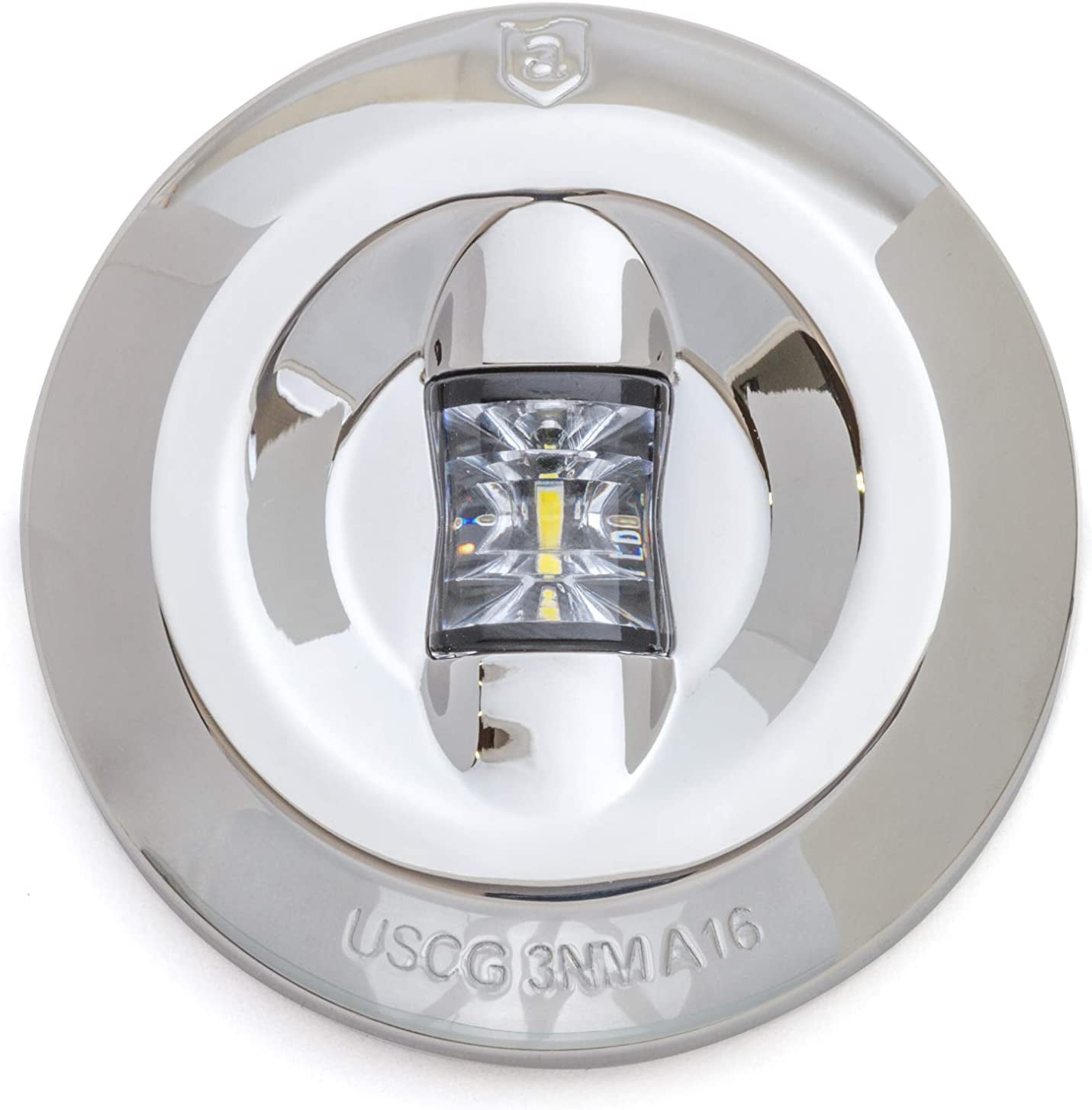 attwood 6556-7 Universal Watertight Marine Boat LED Round 3 Nautical ...