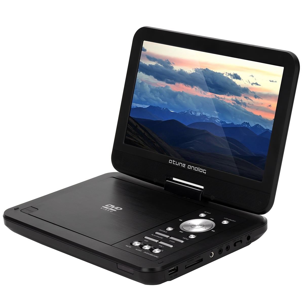 atune analog 10in LCD Screen DVD Player Portable CD Player Digital ...