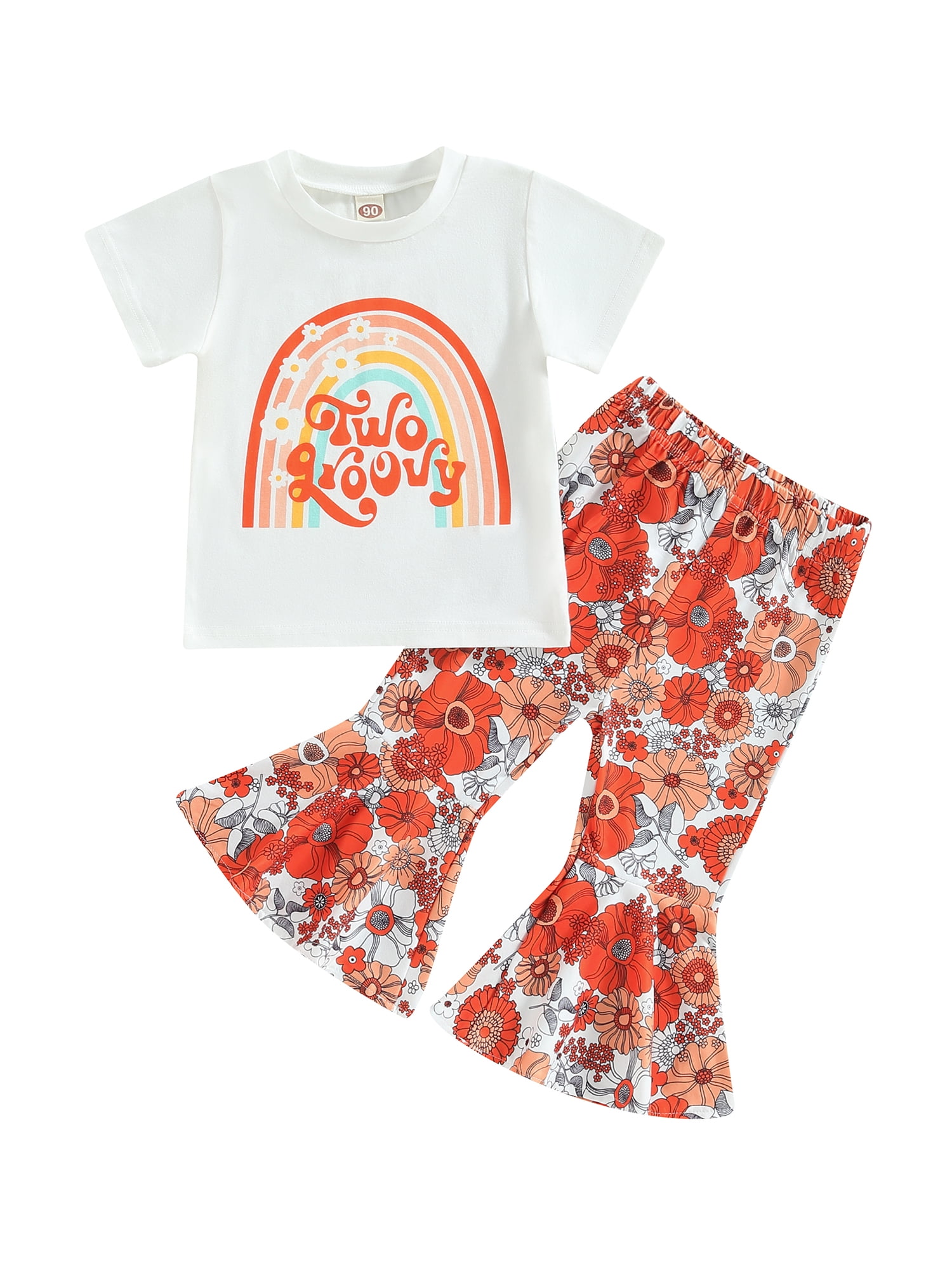 aturustex 1T 2T 3T 4T 5T 6T Toddler Baby Girl Summer Clothes Set ...