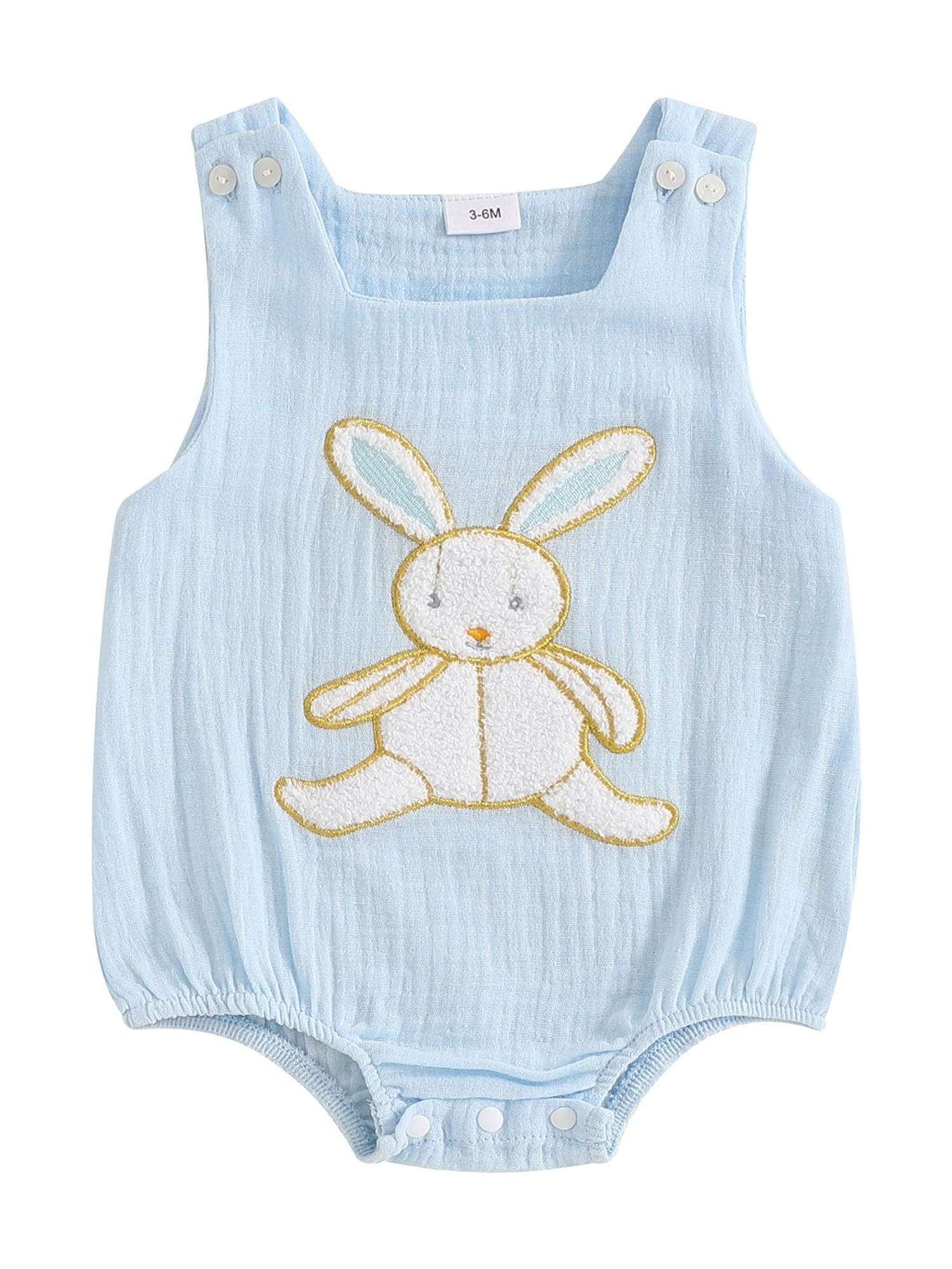 aturustex Baby Easter Costume Infant Easter Bunny Overalls 0-18M ...