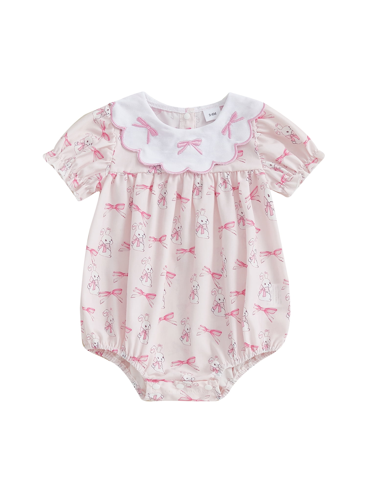 aturustex Baby Easter Costume for Toddler Girl Bubble Romper 0 3M 6M ...