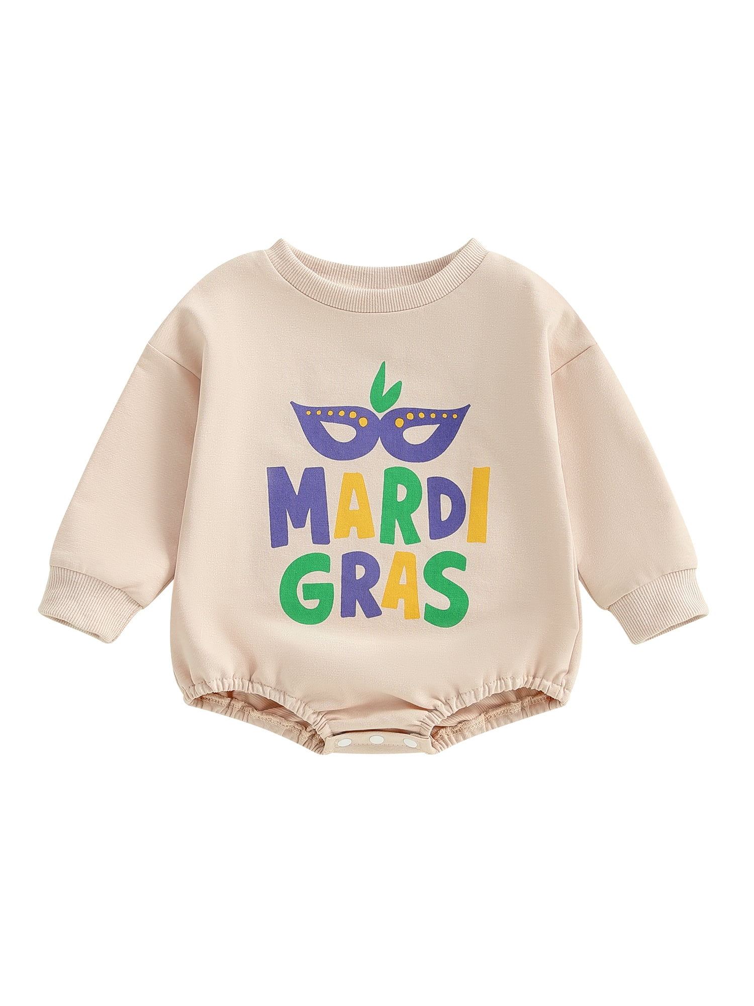 aturustex Baby Mardi Gras Costume for Toddler Girl Boy Sweatshirt ...