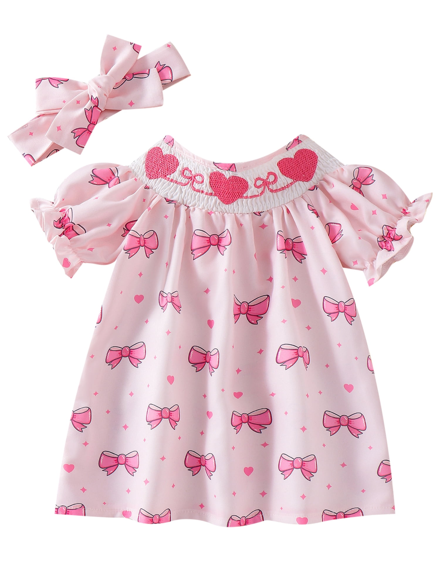 aturustex Little Girl Summer Princess Dress 6M 9M 12M 18M 2T 3T Toddler ...