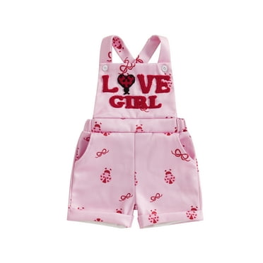 HILEELANG Toddler Girl Easter Summer Short Sets Outfits Cotton CrewNeck Pink Jellyfish Short ...