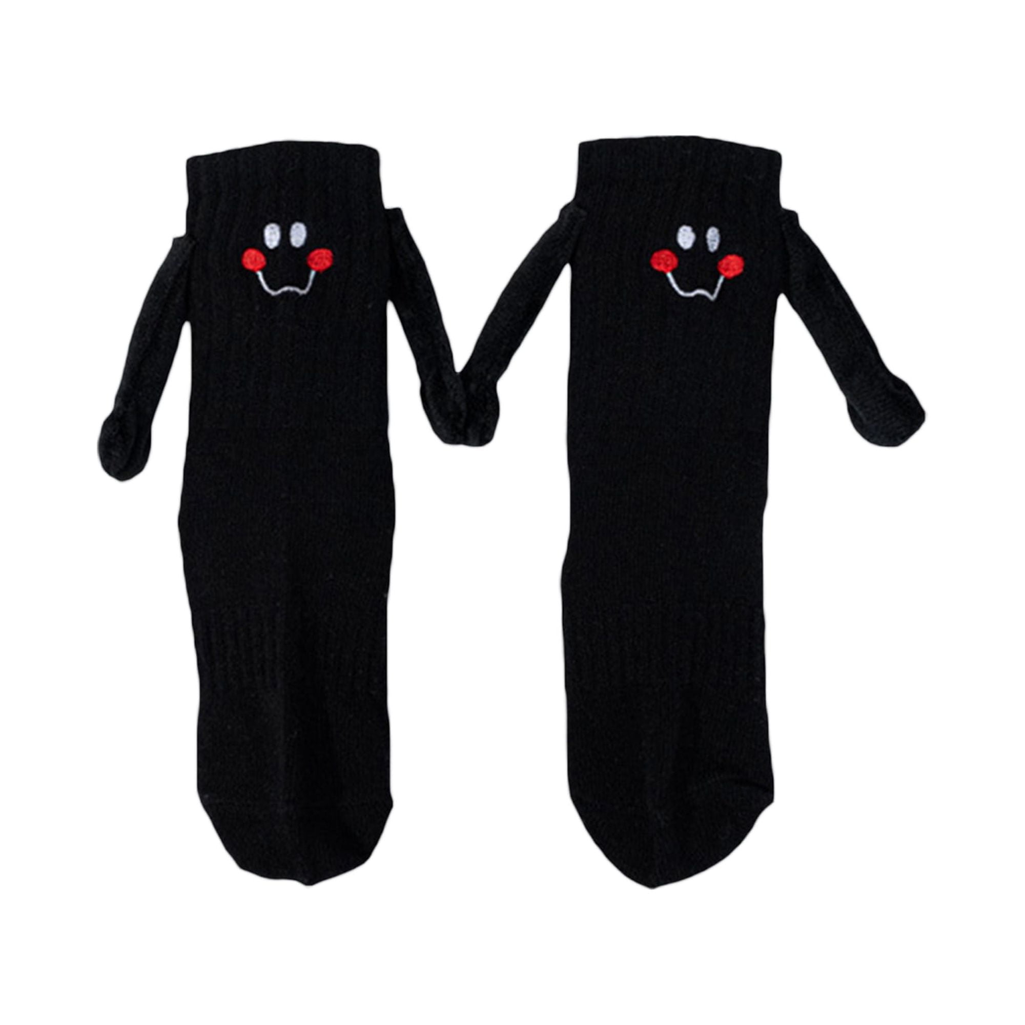 aturustex Magnetic Hand Holding Socks Funny Socks Ankle Socks for Kids ...