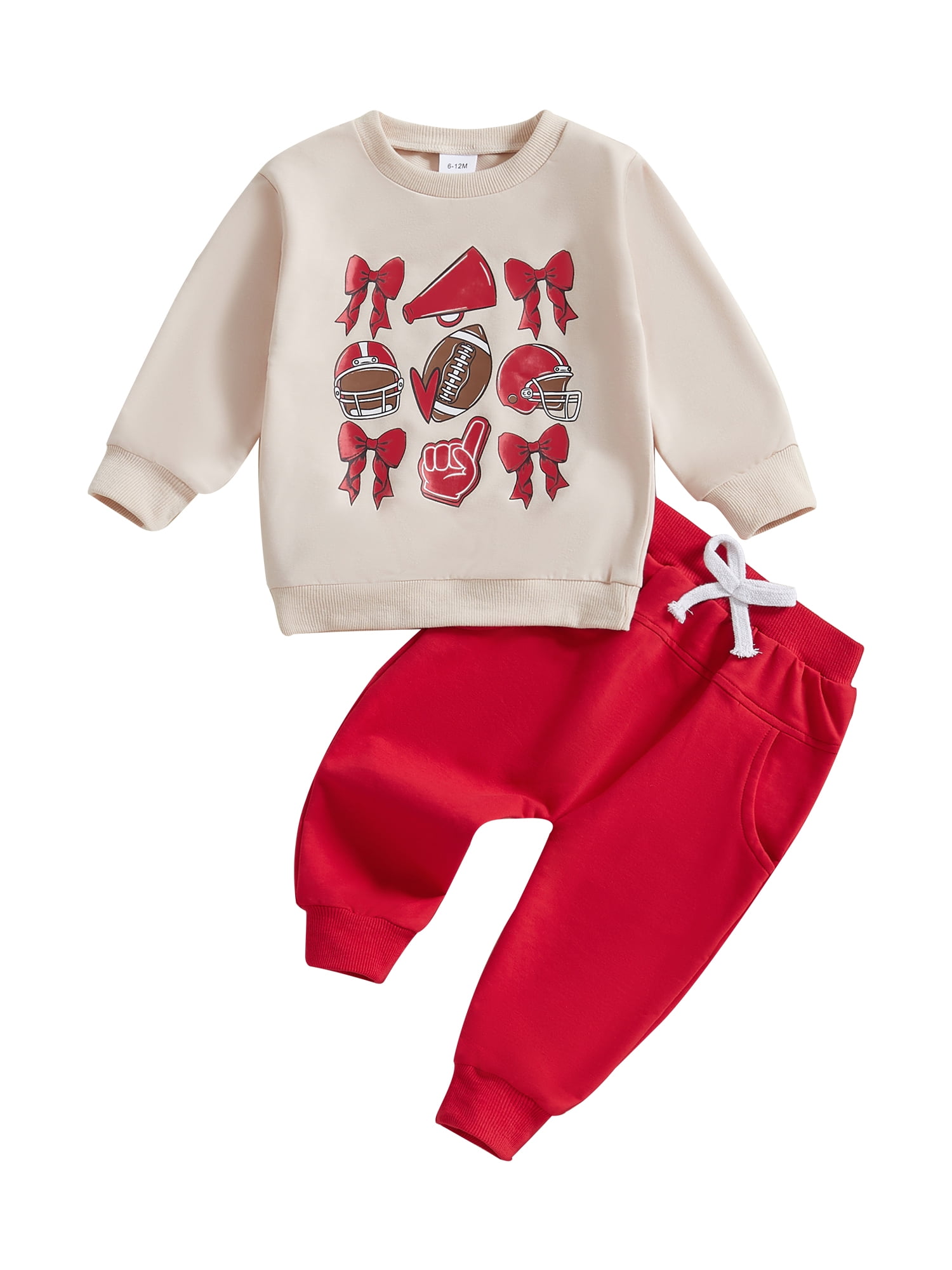 aturustex Toddler Baby Girls 2-piece Tracksuits Outfits 0 6M 12M 18M 2T ...