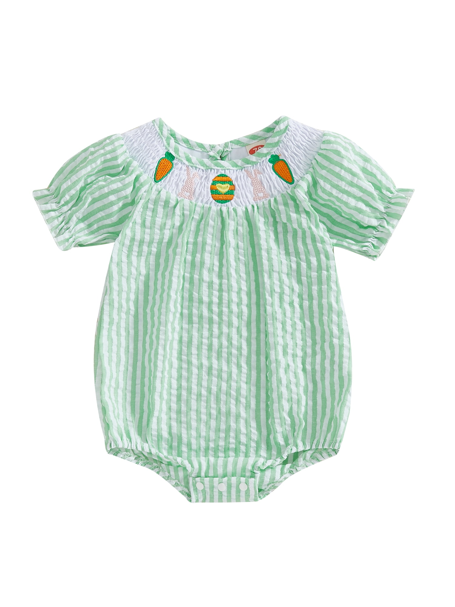 aturustex Toddler Baby Girls Easter Bubble Romper 0 3M 6M 12M 18M 2T 3T ...