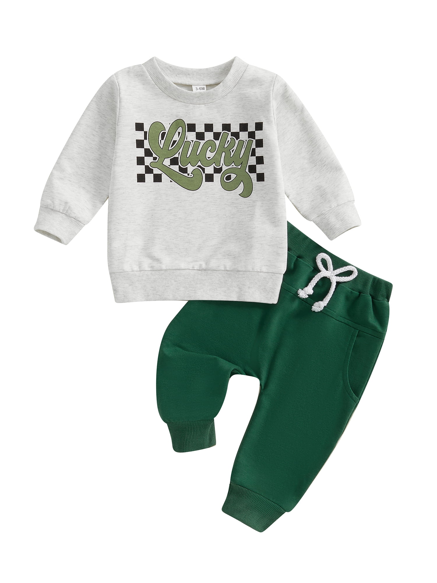 aturustex Toddler Boy Irish Day Tracksuits Outfit Sets 3M 6M 12M 18M 2T ...