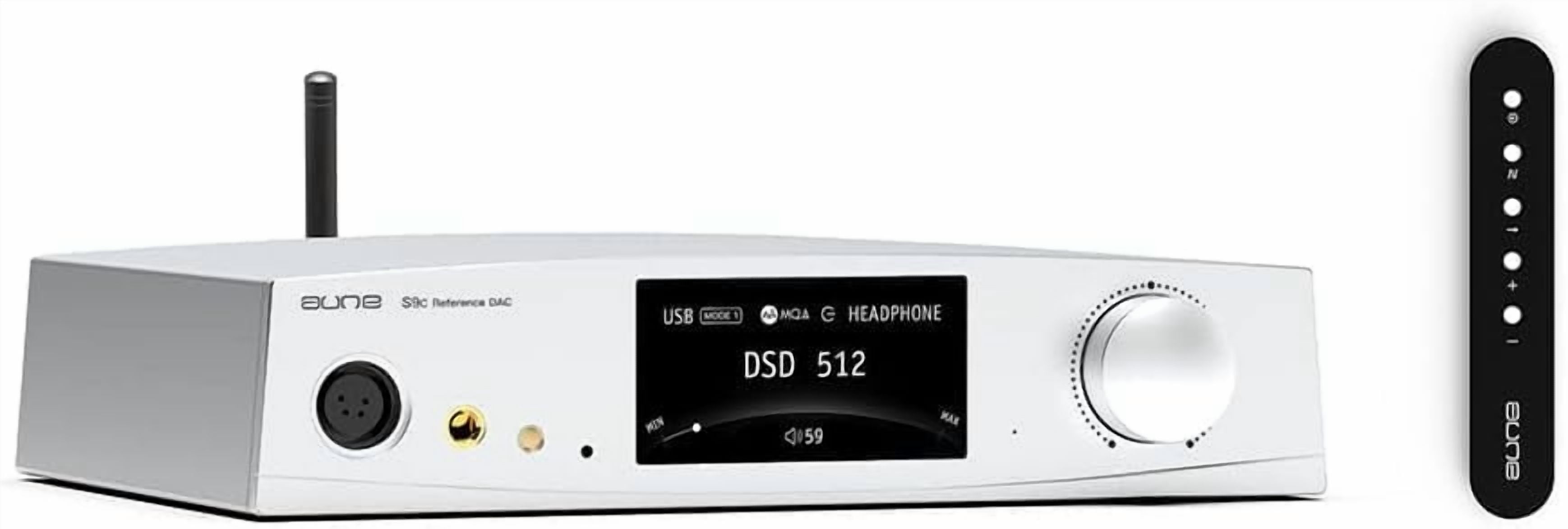 aune S9c Pro DAC with Headphone Amp,10MHz Clock Input, 32bit/768kHz ...