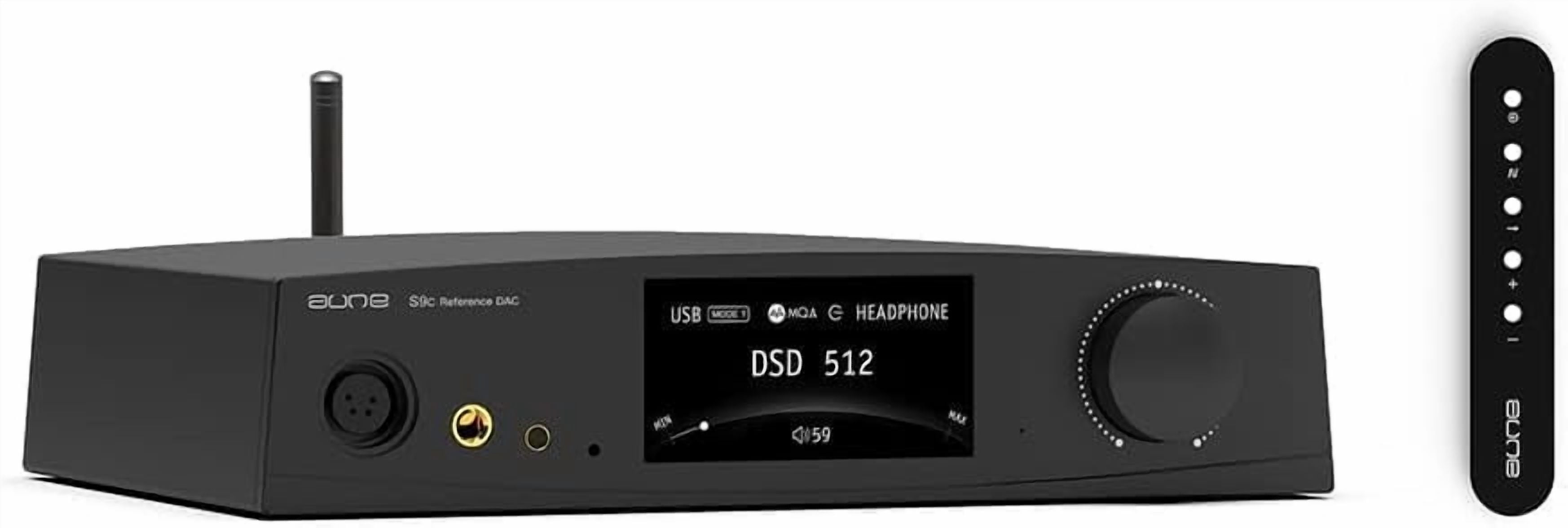 aune S9c Pro DAC with Headphone Amp,10MHz Clock Input, 32bit/768kHz ...