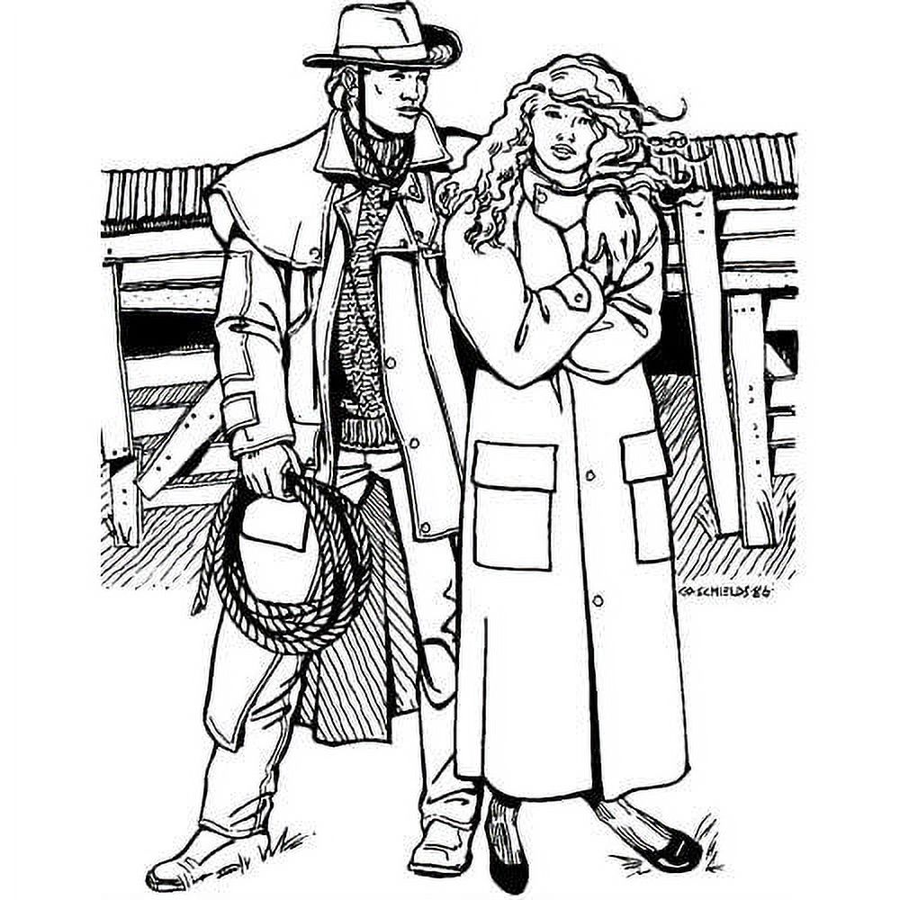 australian drover's coat trench outback aussie sewing pattern (pattern ...