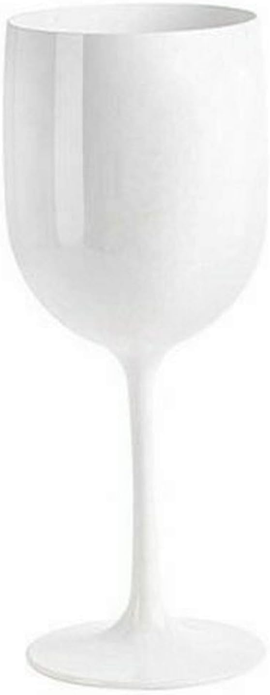 ausuky Goblet Glass Party Cup Acrylic Wine Glass Juice Drink Champagne ...