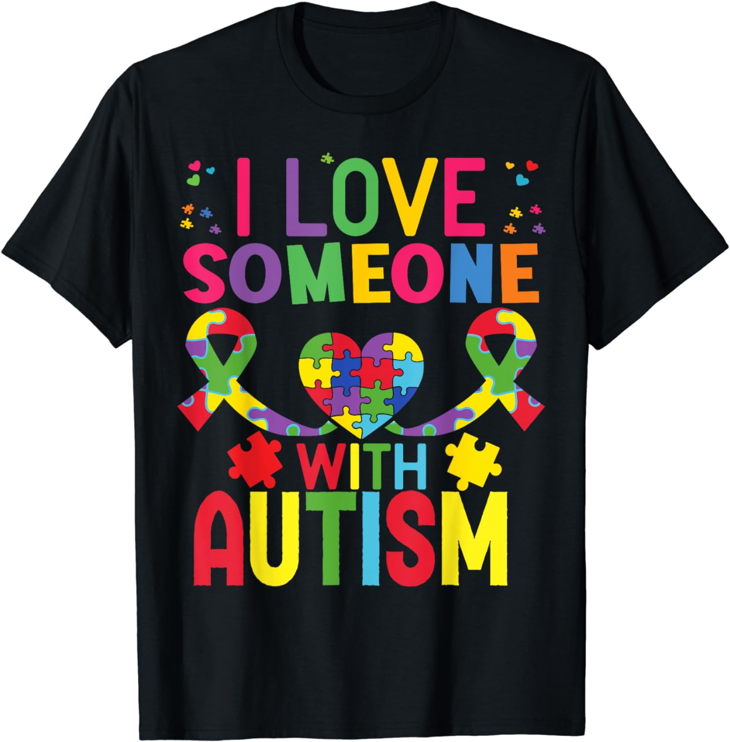 autism shirt I Love Someone with Autism T-Shirt - Walmart.com