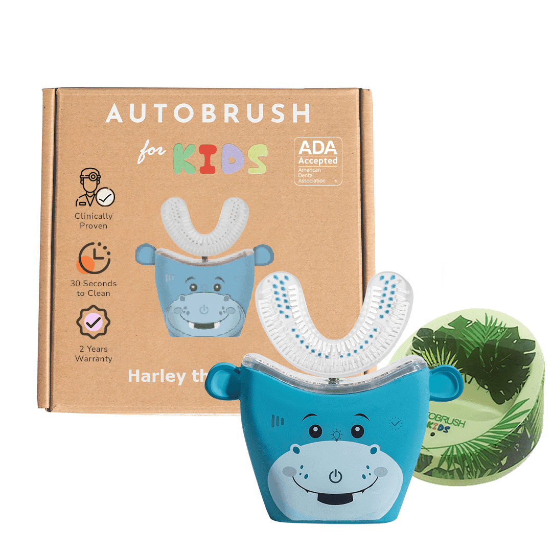 Autobrush Kids U Shaped Electric Toothbrush, ADA Accepted, 360Â° Nylon ...