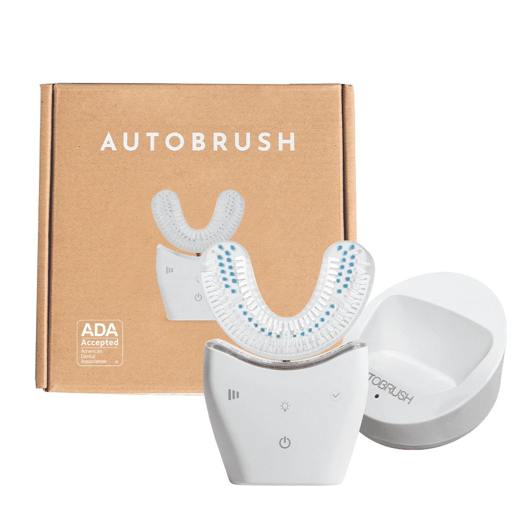 AutoBrush Sonic Pro U Shaped Electric Toothbrush, Soft Nylon Bristles ...