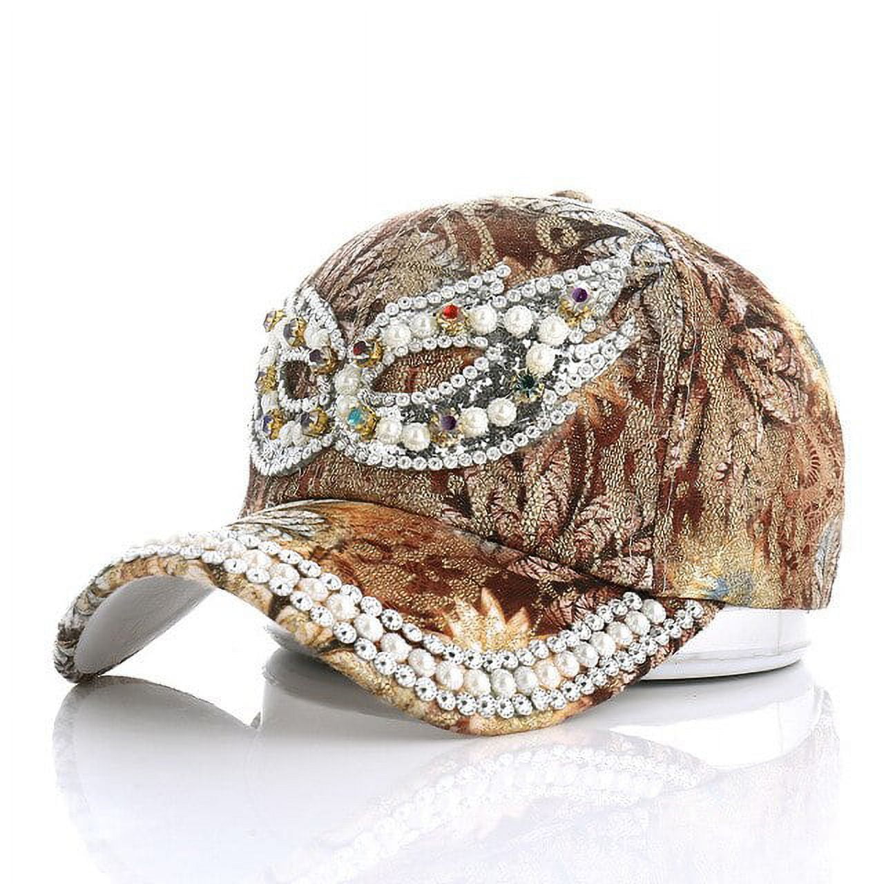 autumn lace color baseball cap outdoor shade with diamond reflective ...