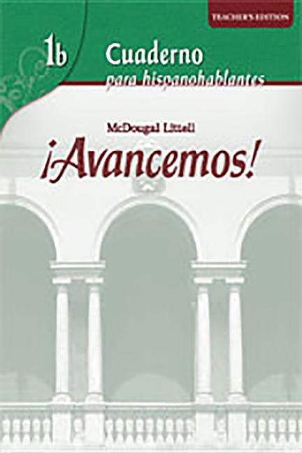 ¡avancemos!: Cuaderno Para Hispanohablantes (Student Workbook) with ...