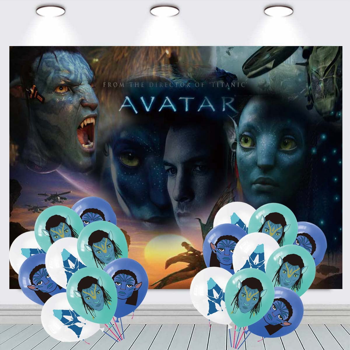 avatar Backdrop Balloons Banner Party Decorations Taspestry Wall Decor ...