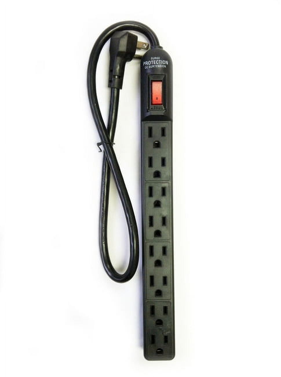 AVBcable LTS-8S 8 Outlet Heavy Duty Power Strip with Electrical Plug ...