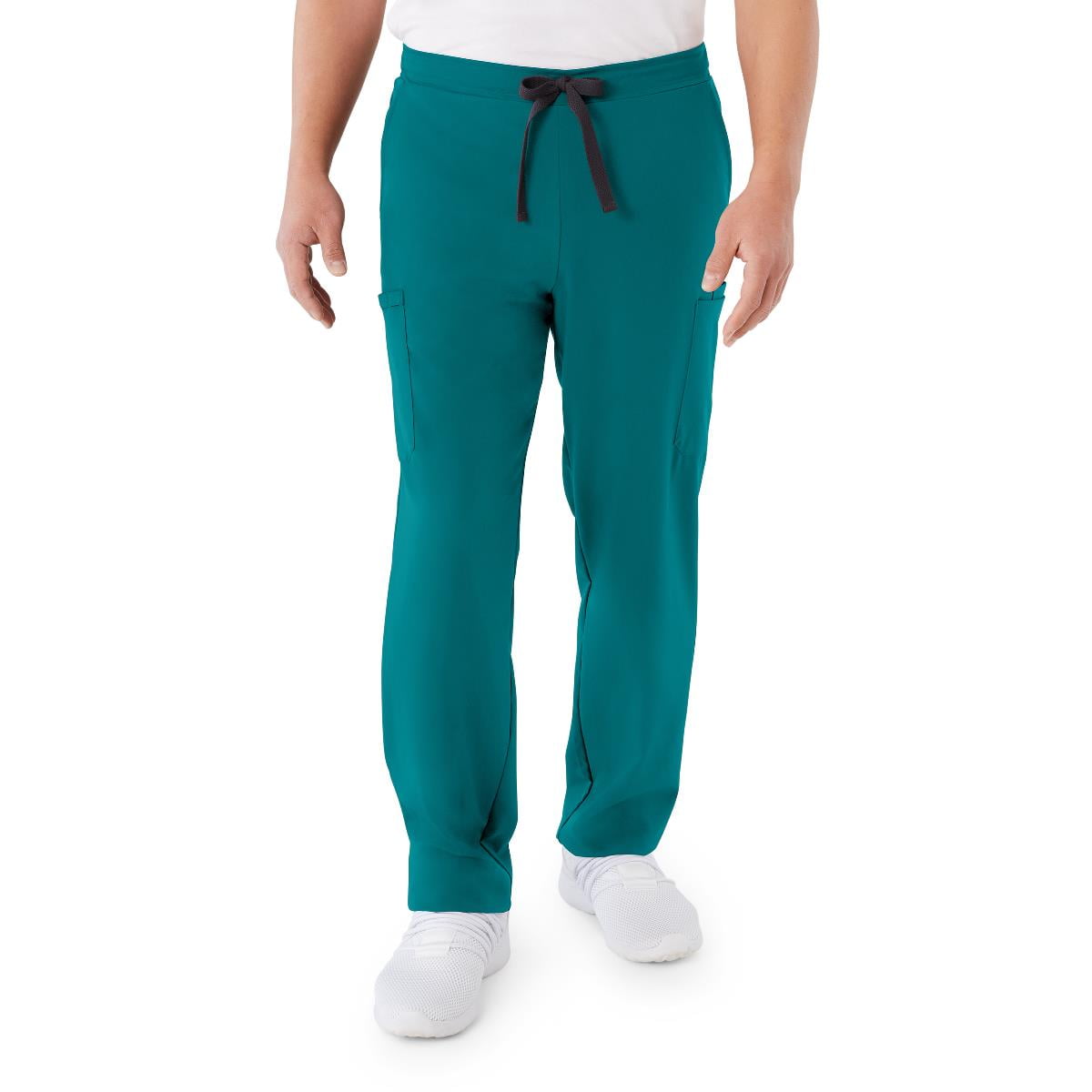 ave. Unisex Clinton Straight Leg Six Pocket Cargo Scrub Pant in Teal ...
