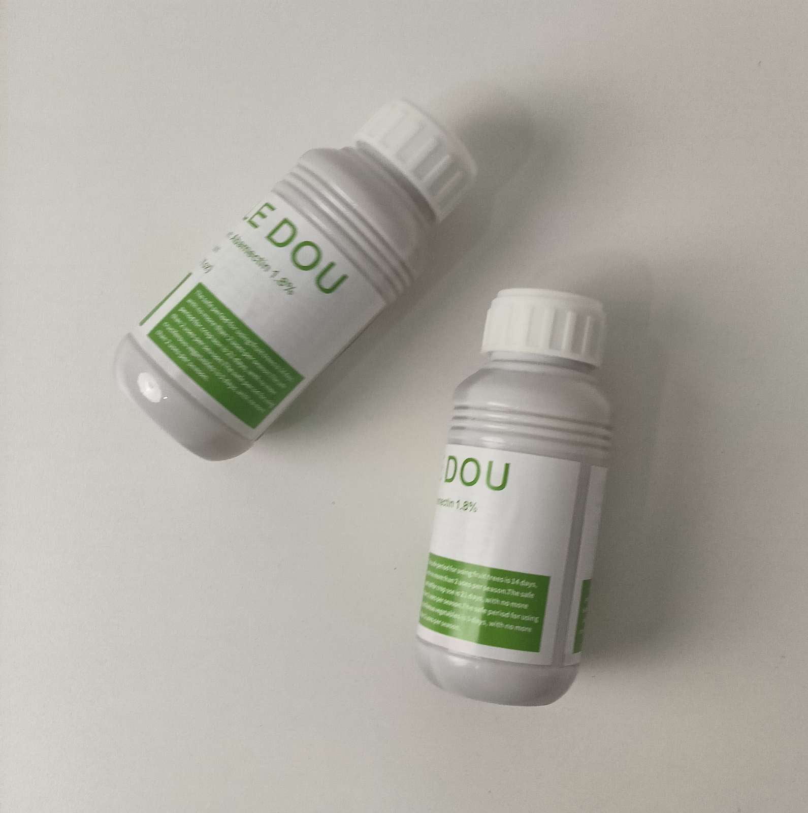 The avermectin pesticide, a concentrated spray solution, has the ...