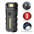 awjaisca 1/2/3Pcs 180 Degrees Rotating Head Flashlight Magnetic Dual ...