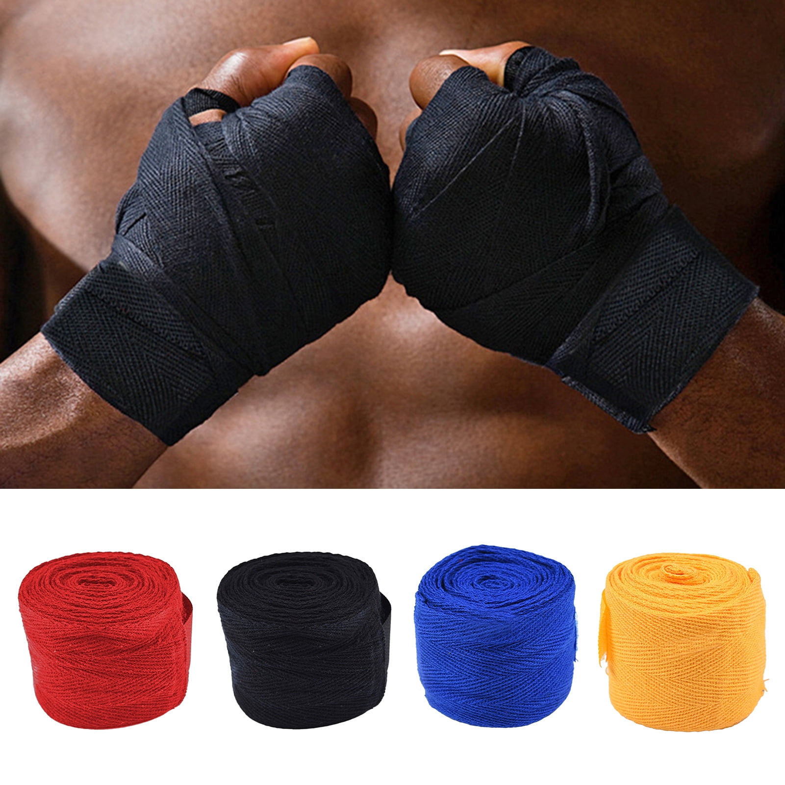 awjaisca Boxing Bandage Fitness Palm Protection Gloves Anti-Slip Wrist ...