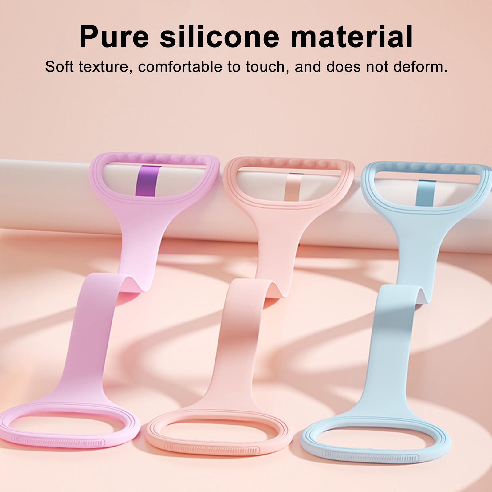 awjaisca Figure 8 Fitness Resistance Band Anti-slip Silicone 25/35Lbs ...