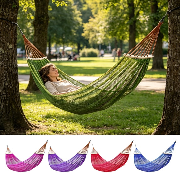 awjaisca Hammock with Breathable Ice Mesh Design Double Load Bearing ...
