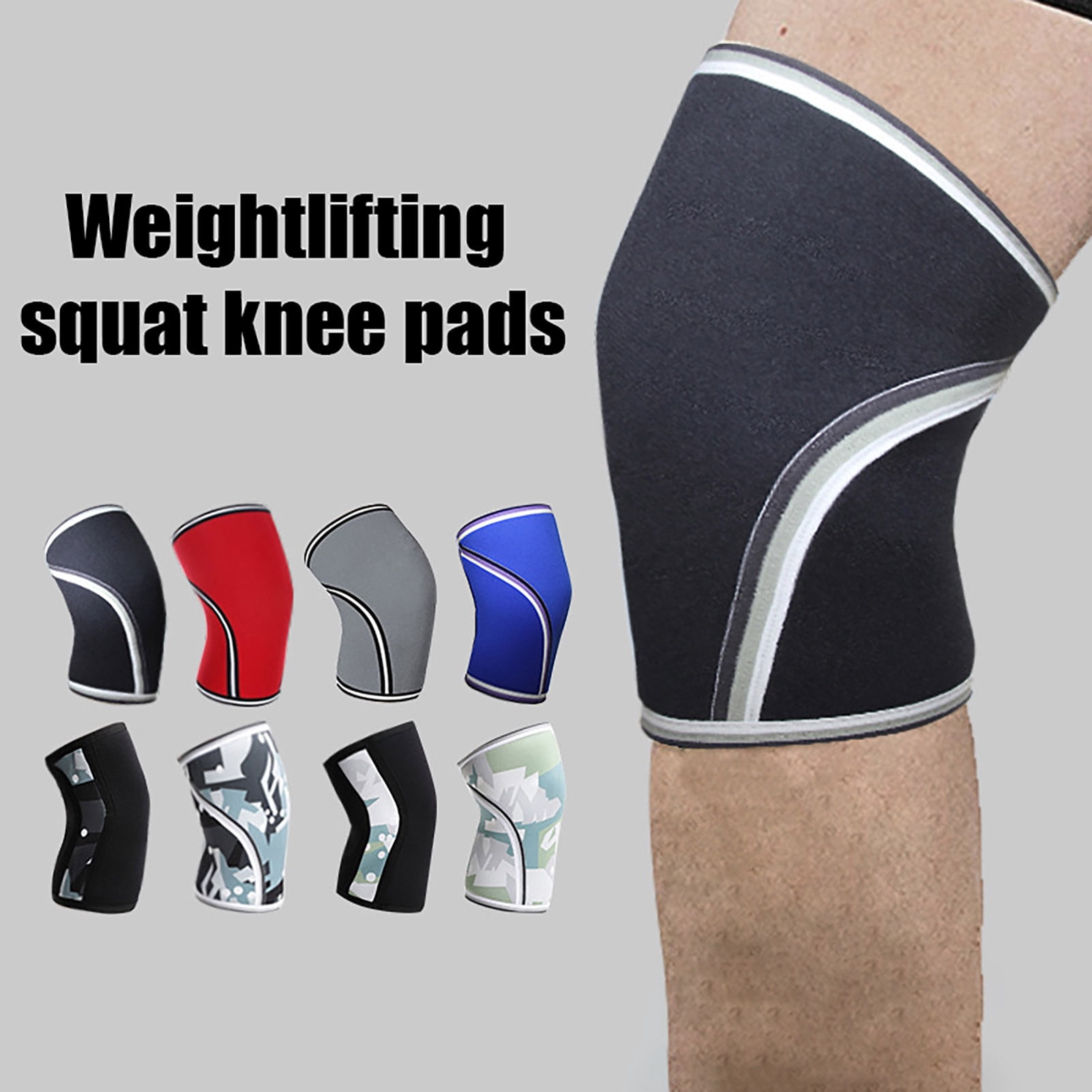 awjaisca Sports Knee Compression Sleeve, Elastic Breathable Knee ...