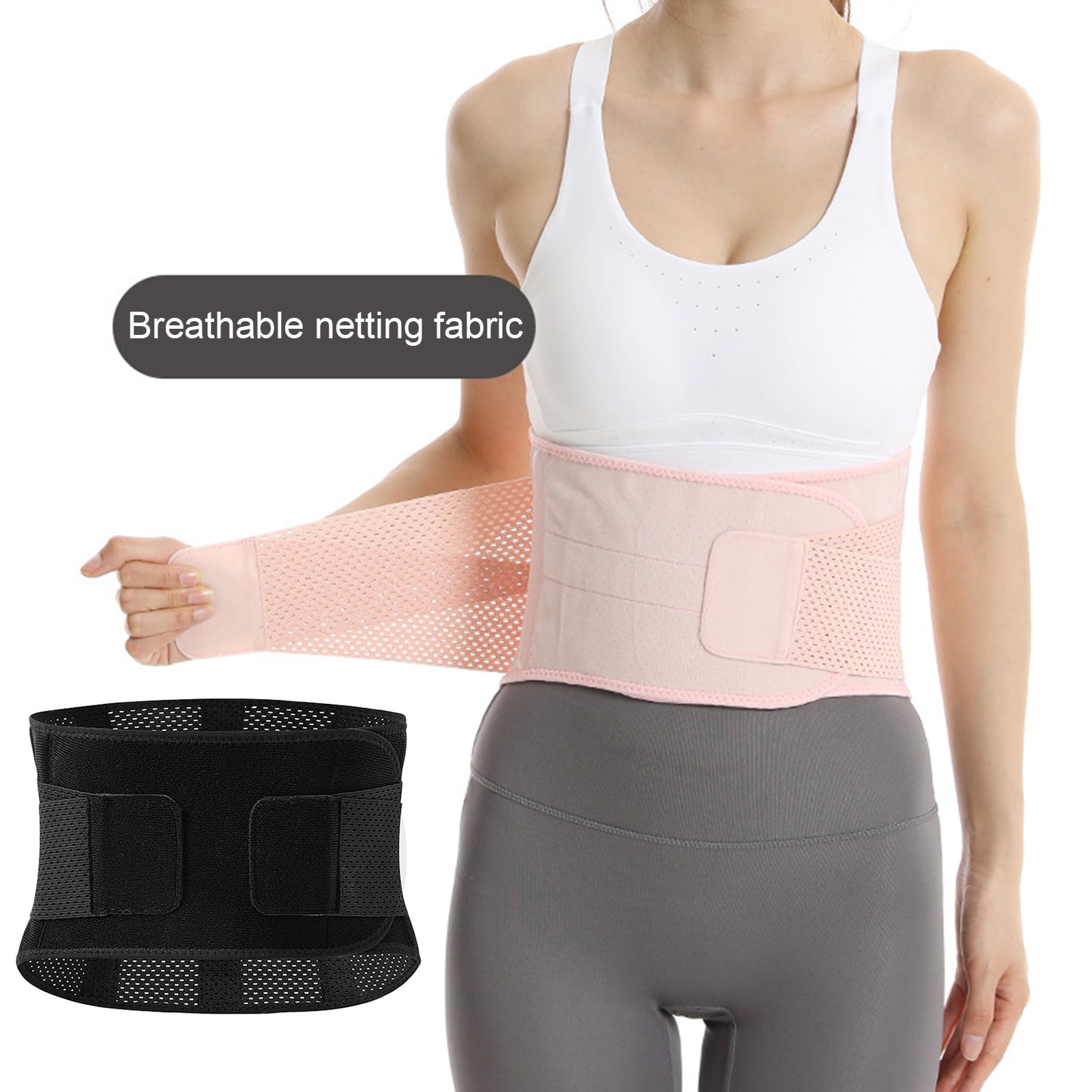 awjaisca Women Back Brace for Lower Back Pain, Spring Summer Breathable ...