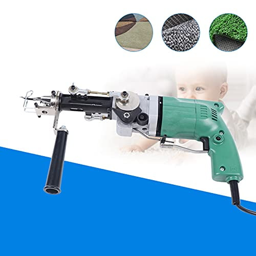 awolsrgiop 240W Electric Carpet Tufting Gun Hand Cut Pile/Loop Pile Rug ...