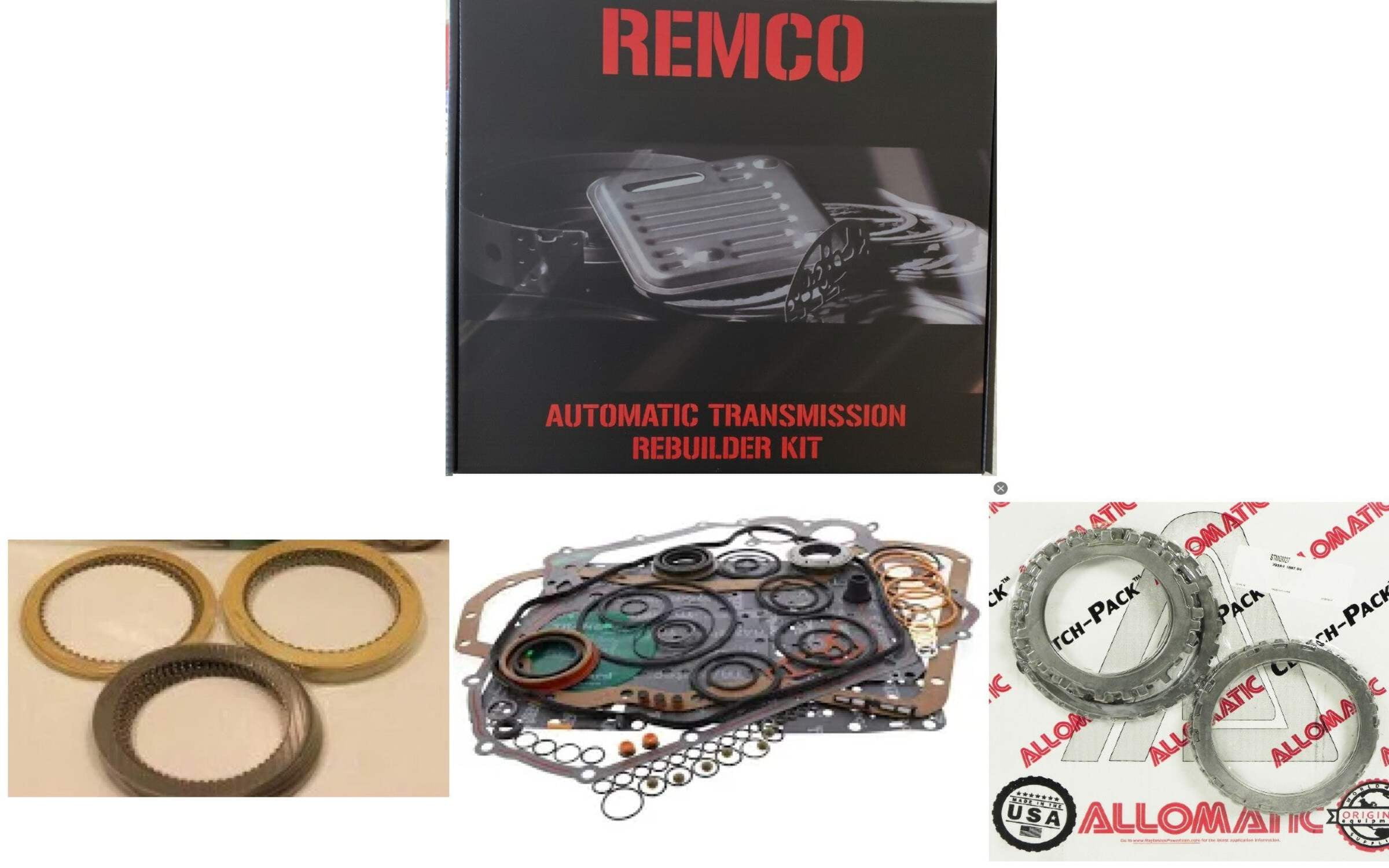 ax4n (00-03) transmission rebuilt kit master overhault kit clutches and ...