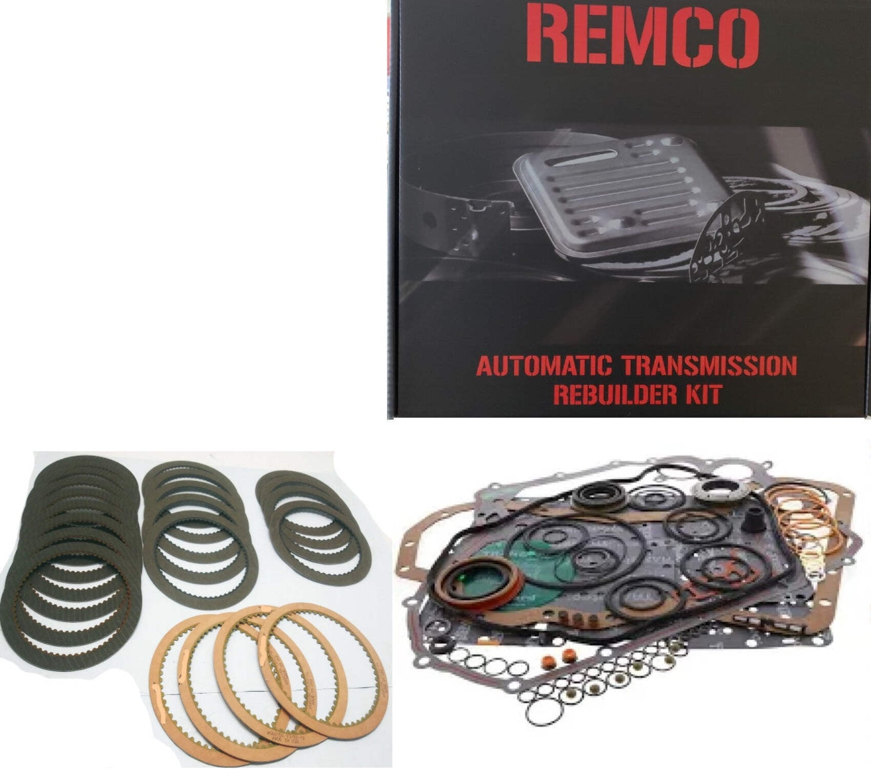 ax4n 4f50 (04-up) transmission rebuilt kit banner overhault kit and ...