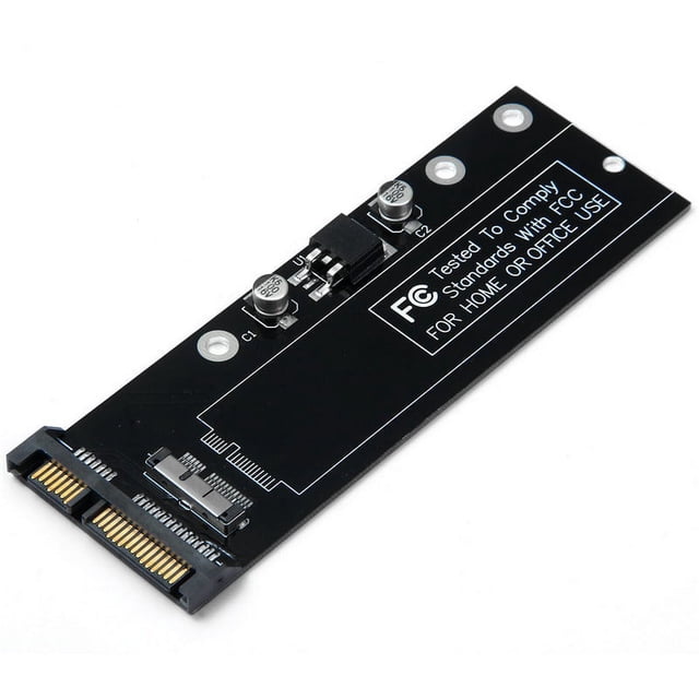 axGear 12+6 Pin SSD to SATA Converter Adapter Card For Macbook Air 2010 ...