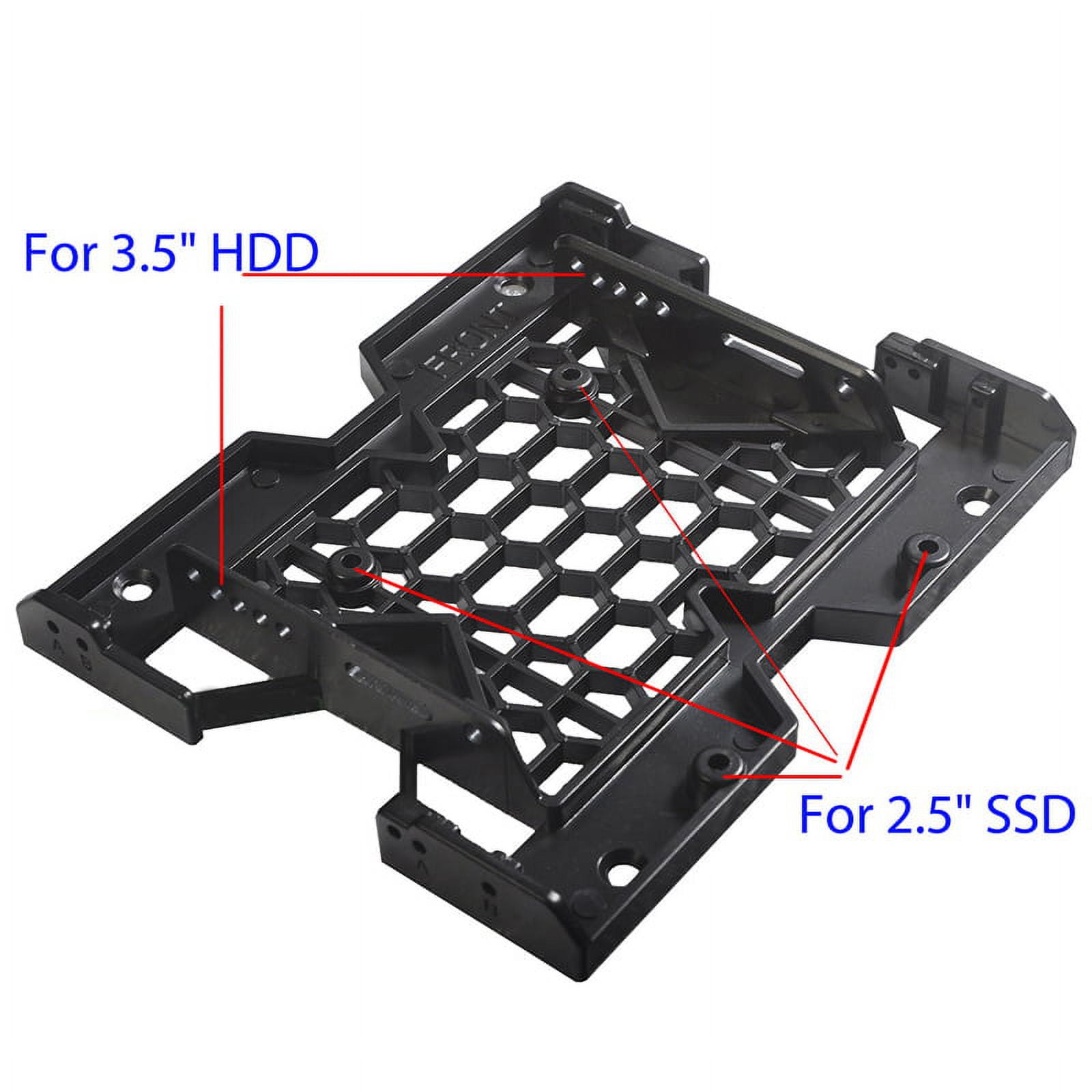axGear 2.5 / 3.5 to 5.25 Drive Bay Computer Case Adapter HDD Mounting ...