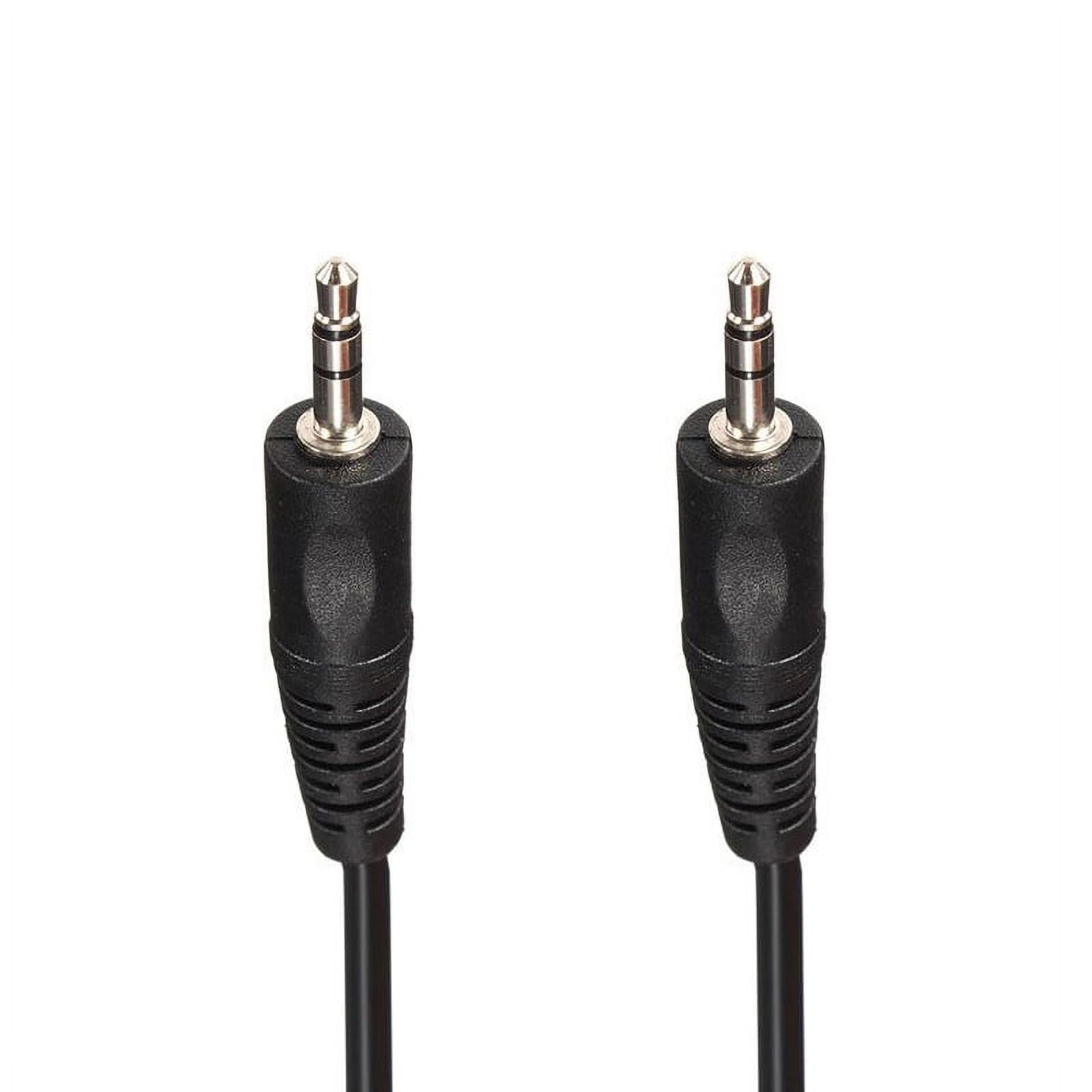 axGear Double Ended 3.5mm Audio Cable Stereo Aux Wire 6Ft Male to Male ...