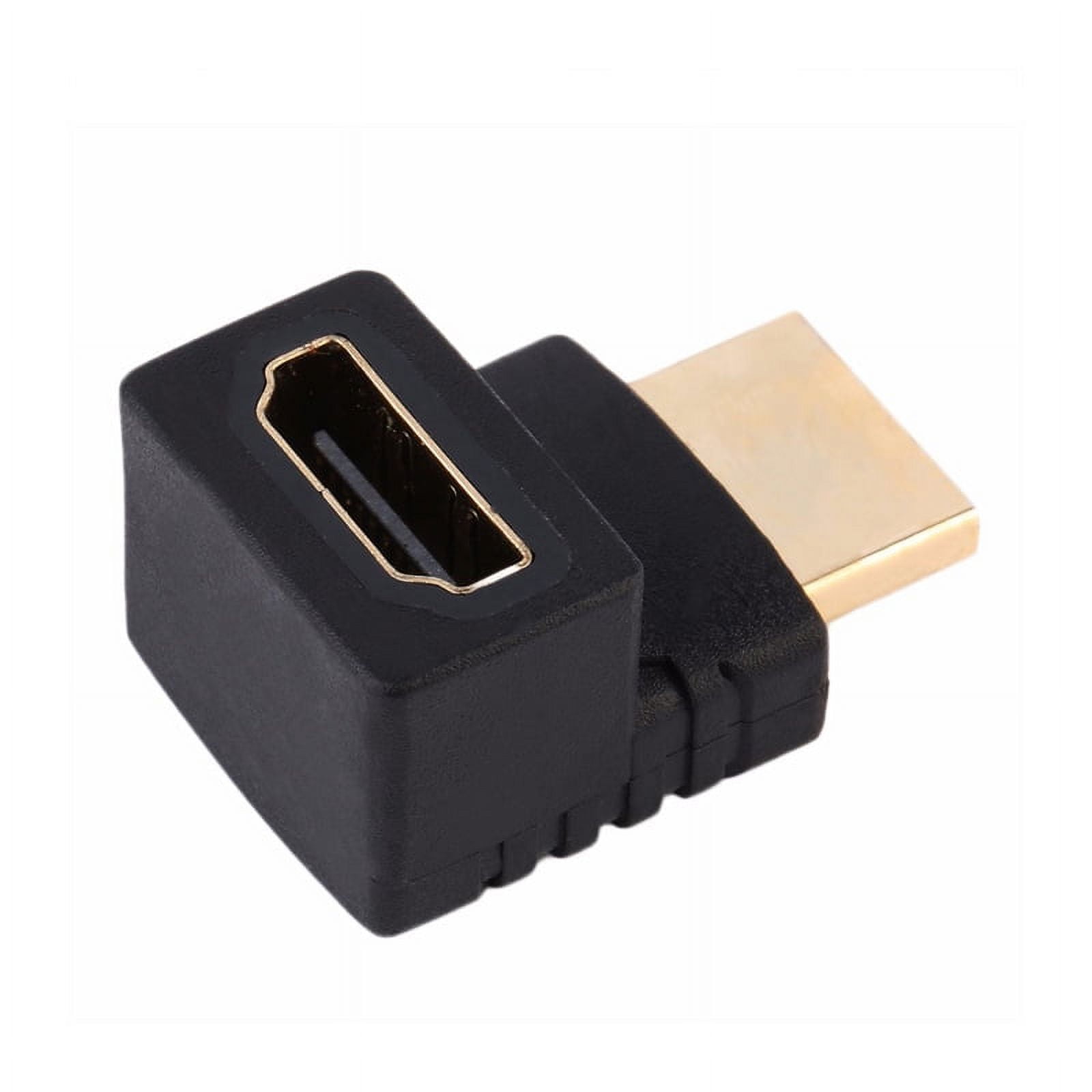 axGear 90 degree Swivel Rotating HDMI Male to Female Adapter Angle ...
