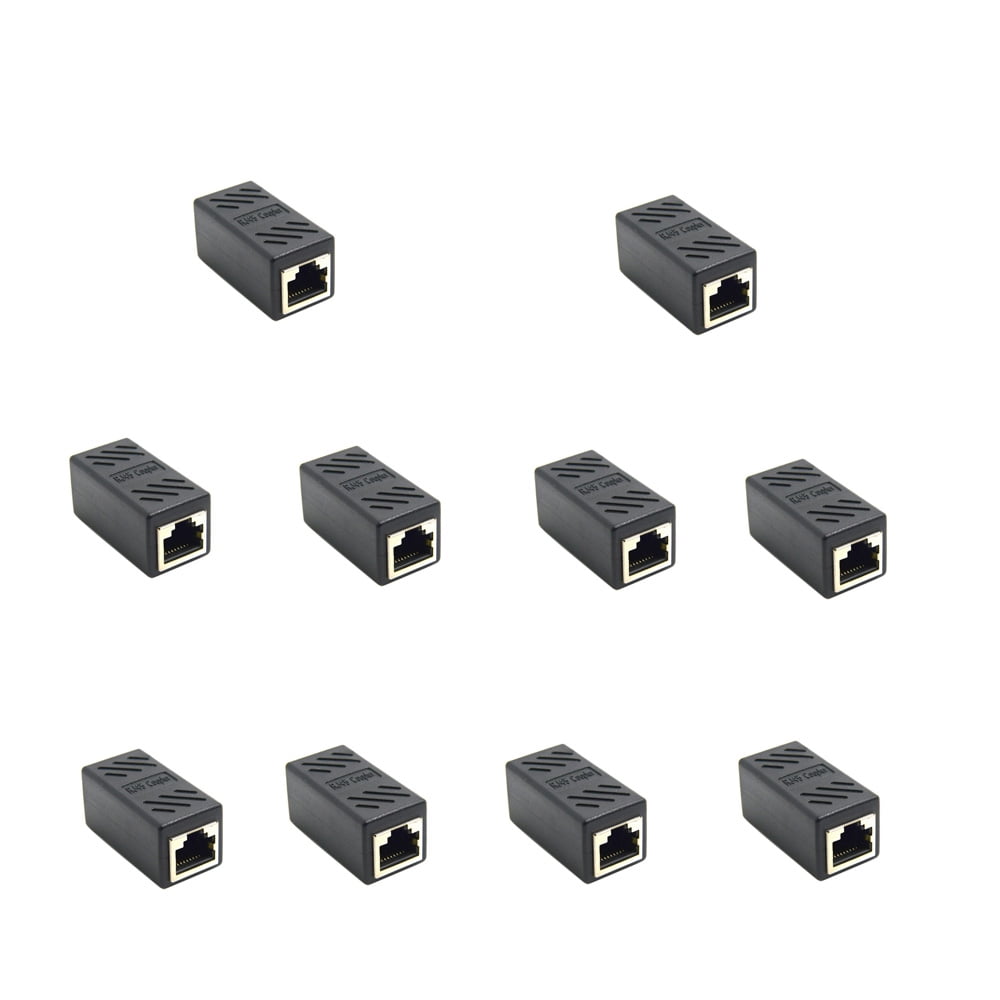 axGear Cat6 RJ45 Network Coupler Joiner Plug Ethernet Cable Connector ...