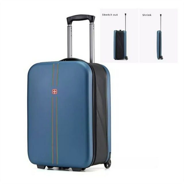 axGear 20-Inch Collapsible Hard Shell Suitcase - Compact, Light ...
