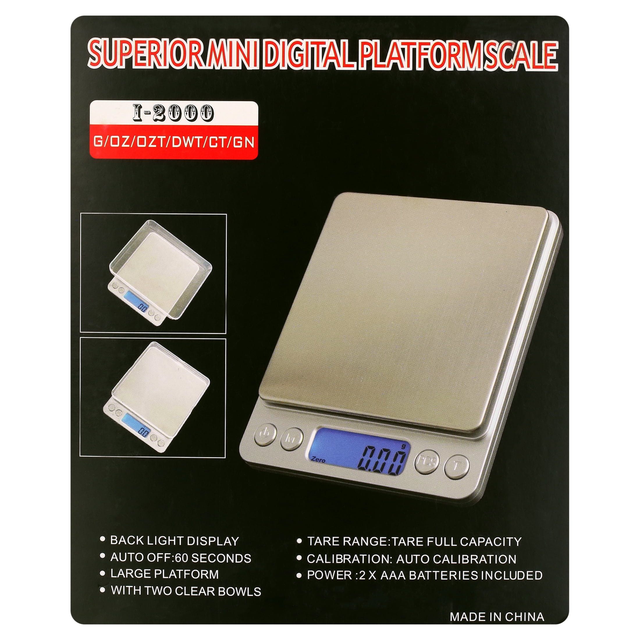 axGear Digital Scale 2Kg / 0.1G Electronic Scale for Jewelry Gold ...