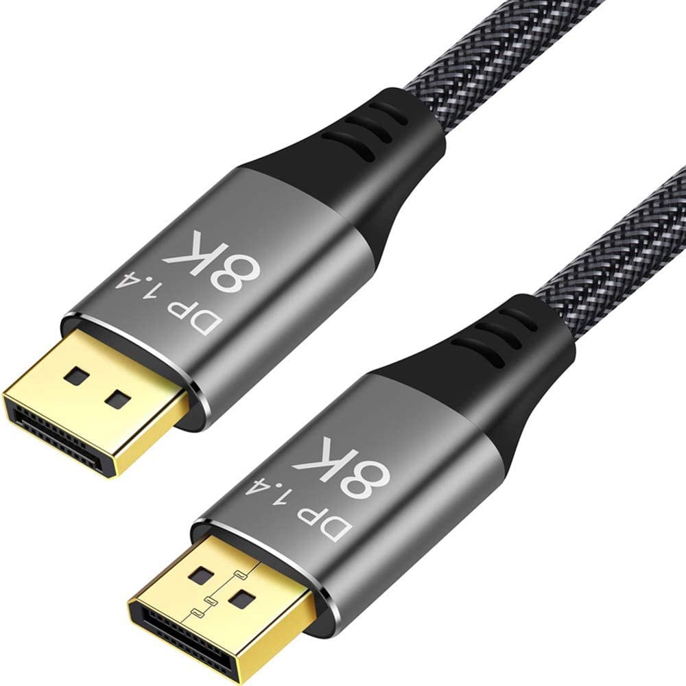 axGear DisplayPort 8K Cable 60hz Ultra-HD UHD 4K 144hz DP to DP Monitor ...