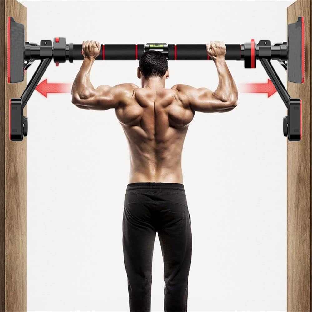 axGear Doorway Pull Up Bar Door Frame Chin Up Bar Adjustable Gym ...