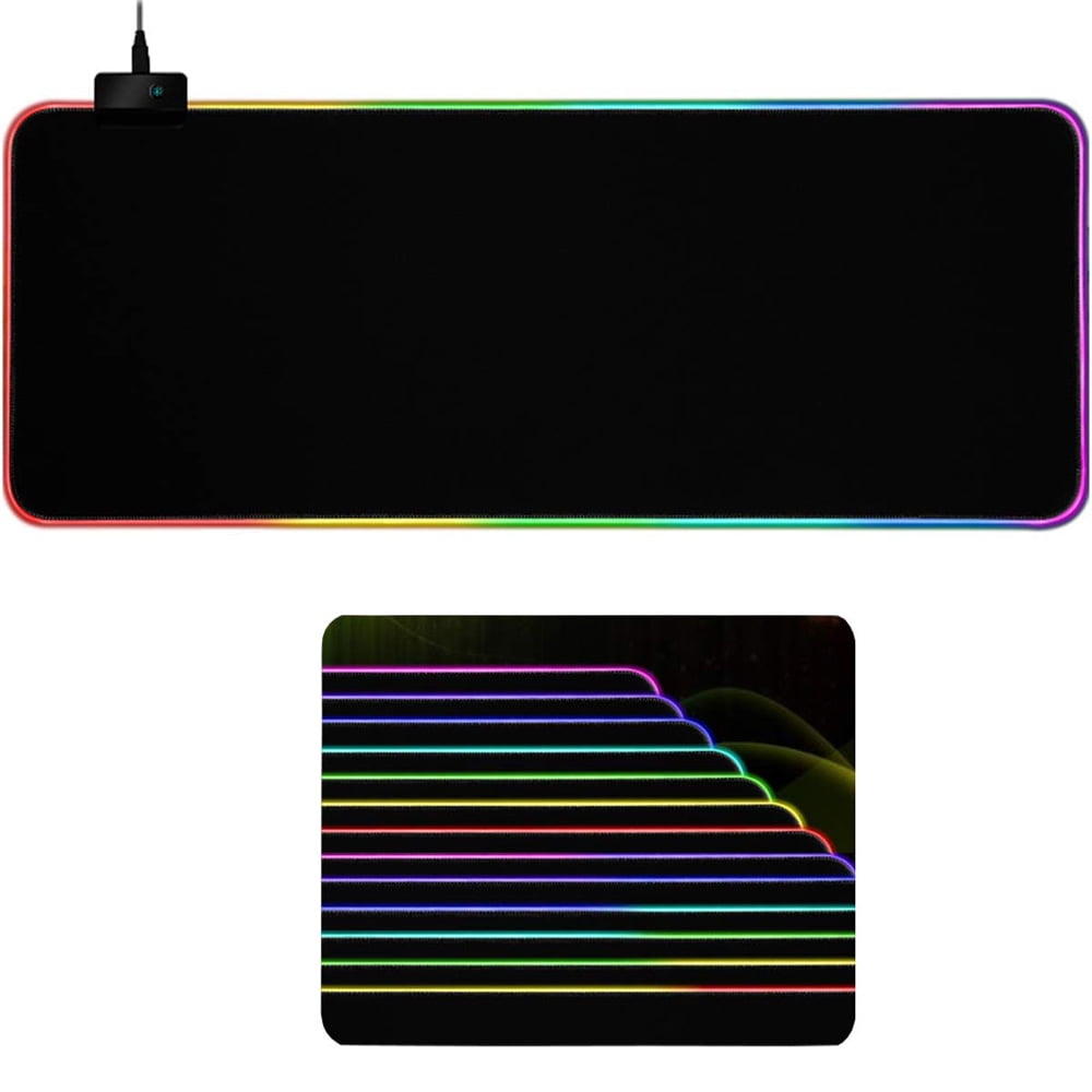 axGear Gaming Mouse Pad RGB LED Light Color Switching For Computer ...